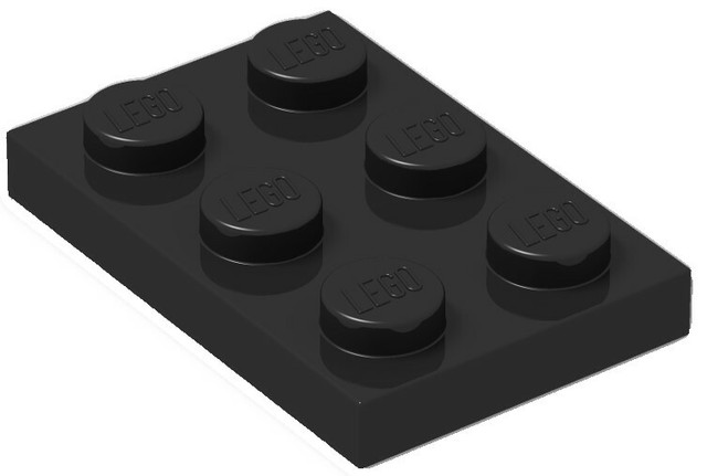 LEGO BULK Black 2x3 Plates 3021 for sale online | eBay