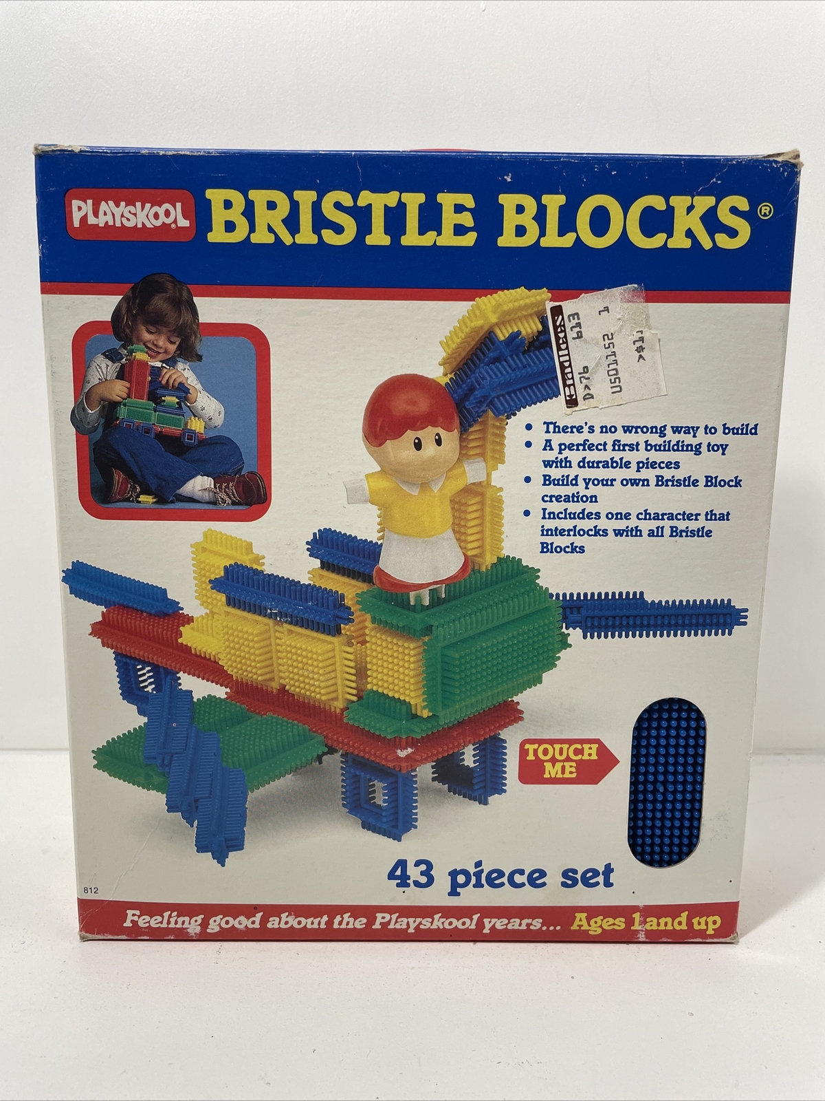 Vintage 1985 Playskool Bristle Blocks 43 Piece Set | eBay