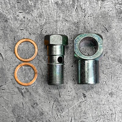 Extended Banjo Fitting M12 x 1.0 (Metric 12mm) | Longer Banjo Fitting ...