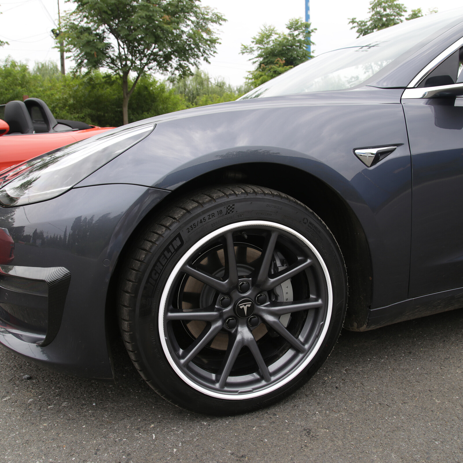 4pcs Set 16-20 Inch Car Wheel Hub Rim Trim Tire Ring Guard Strip ...