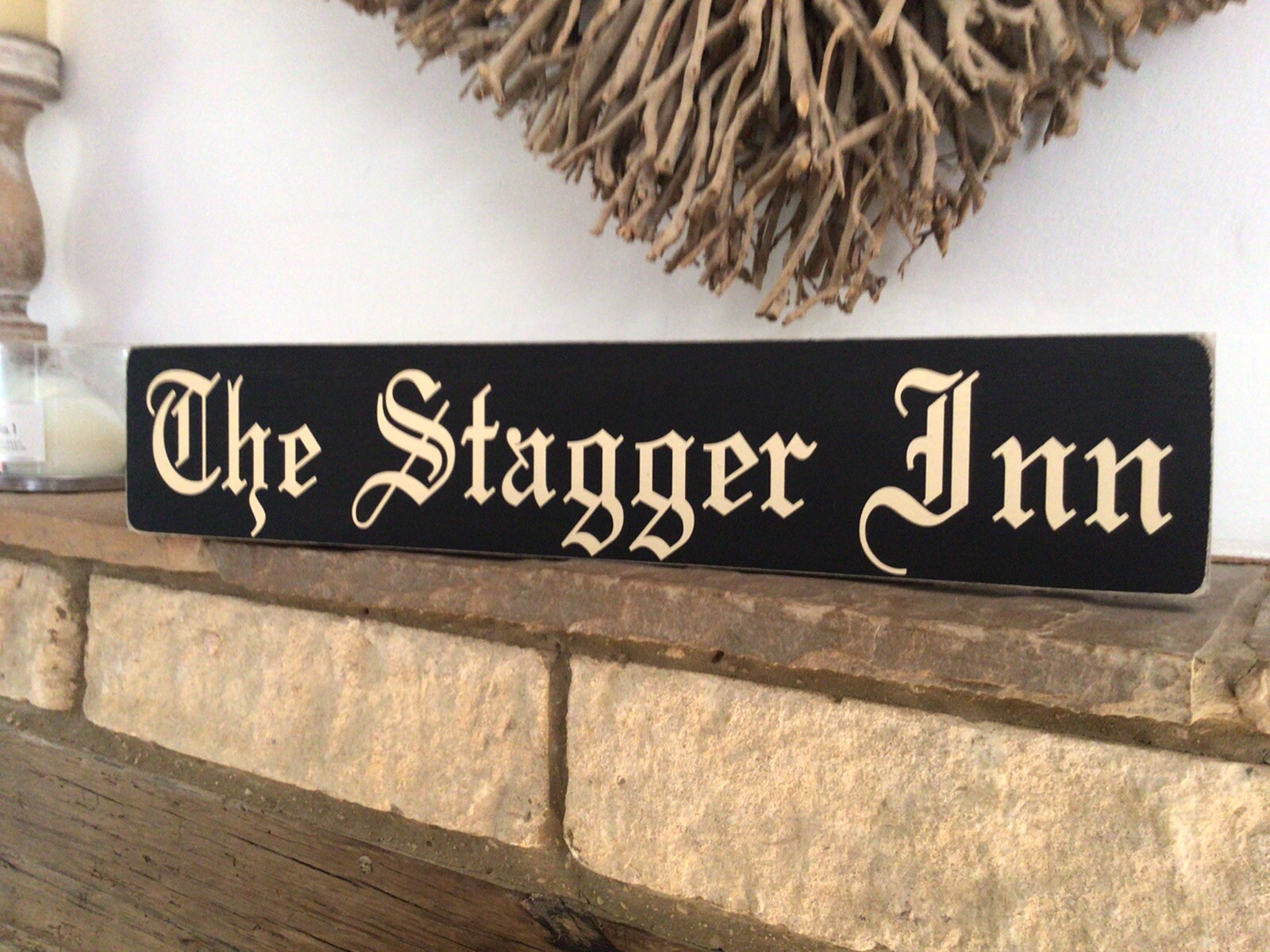The Stagger Inn Sign Pub Bar Signs Vintage Man Cave Home BBQ lockdown ...