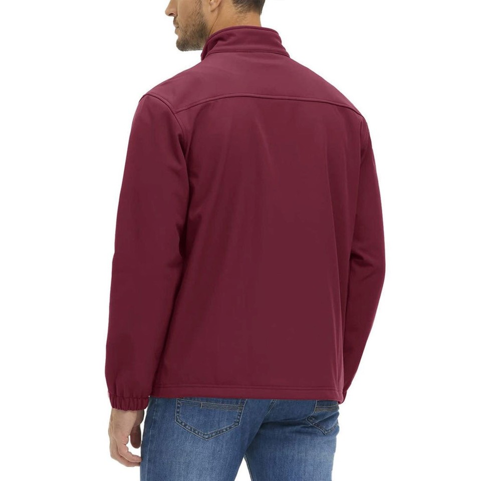 Renegade Sportswear Men’s Soft Shell Full Zip Jacket Without Hood | eBay
