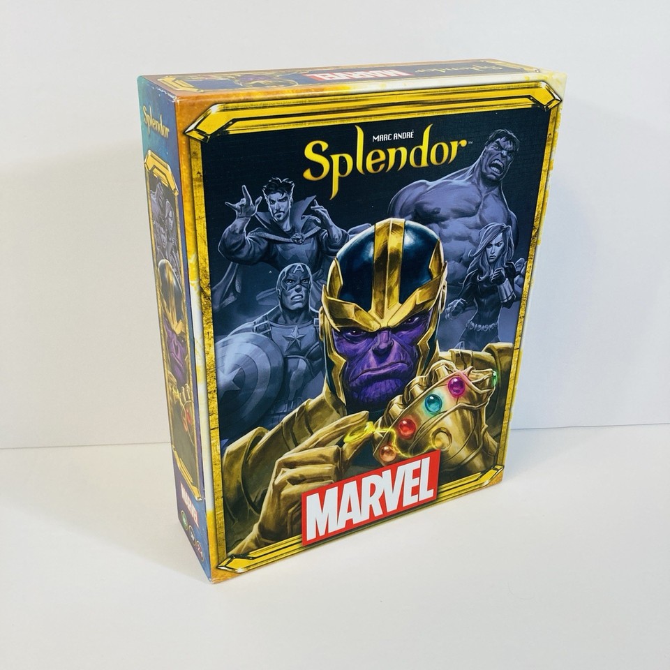 SPLENDOR MARVEL BOARD GAME English Strategy Marc Andre Space Cowboy ...