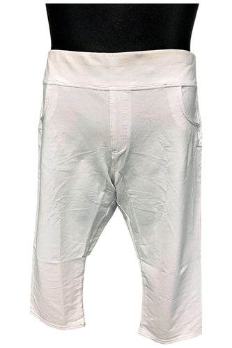 HUE Women's GameChanging Denim High Rise Capri White | eBay