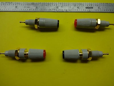 GOLD PLATED BINDING POST SET FITS PHASE LINEAR OTHERS | eBay