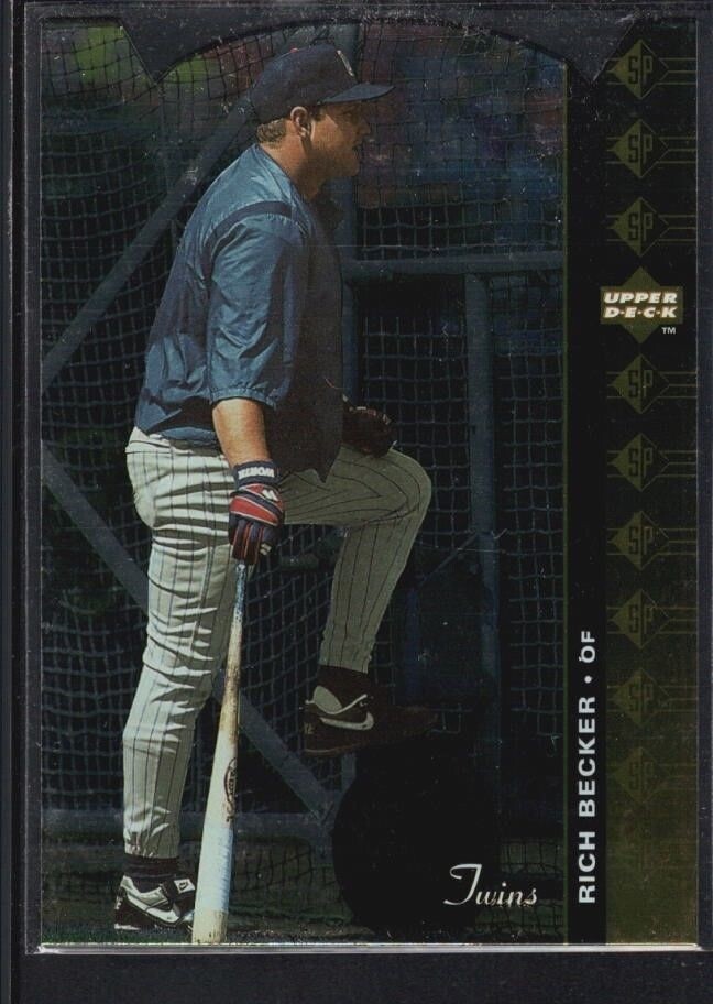 RICH BECKER 1994 SP BASEBALL #183 DIE CUT TWINS SP RARE | eBay