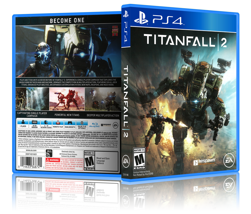 Titanfall 2 - Replacement PS4 Cover and Case. NO GAME!! | eBay