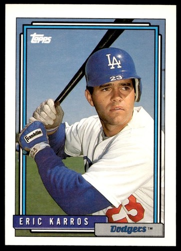 1992 Topps Eric Karros Los Angeles Dodgers #194 | eBay
