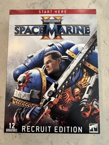 Warhammer 40k Space Marine II 2 Lieutenant Titus Recruit Edition Box ...