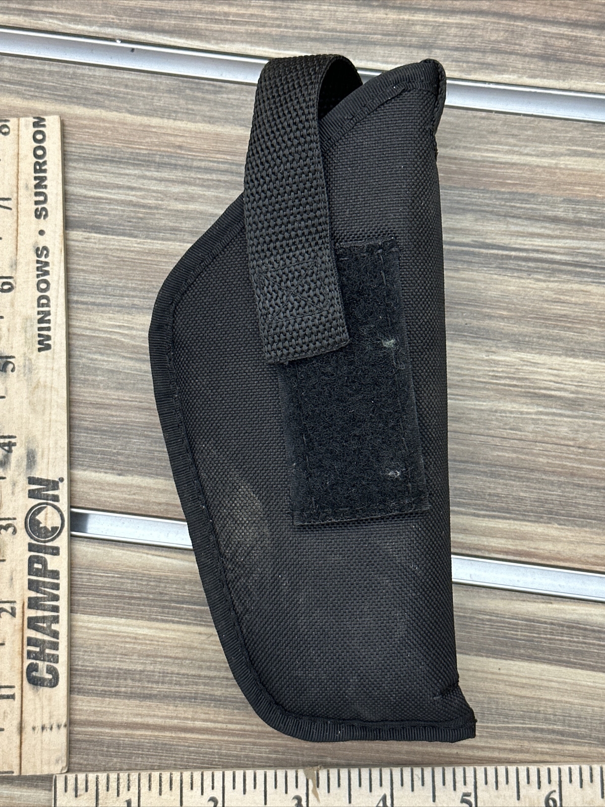 KNJ Holster Nylon w/ Belt Loop + Used Hook/ Loop Strap Firearms Pistol ...
