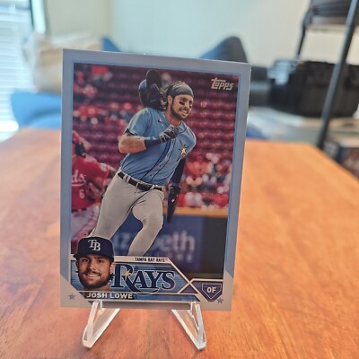 2023 Topps Update Powder Blue Fathers Day /50 US303 JOSH LOWE TAMPA BAY ...