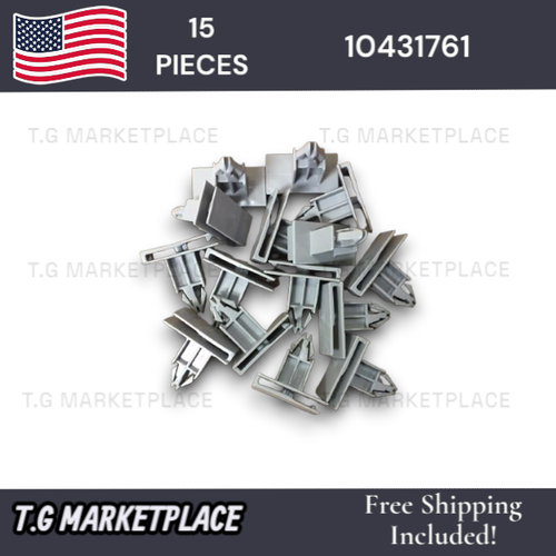 Set of 15: OE Spec Rocker Panel Clips For GM 10431761 Free Shipping | eBay