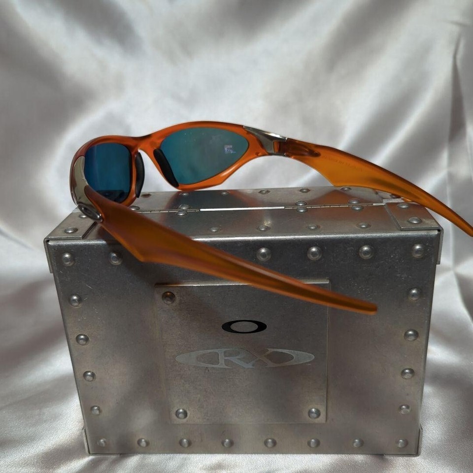 Oakley Scar Polarized Fire sunglasses Accessories Matte orange x silver ...