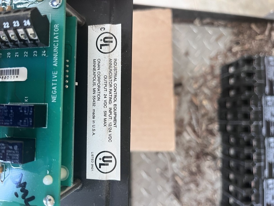 Onan, Cummings, 300-4510 Annunciator,Power Command Generator Alarm ...