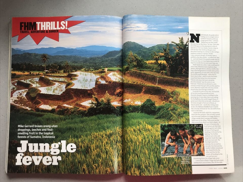 FHM May 1998 Issue 100 Isla Fisher Emma Harrison | eBay UK