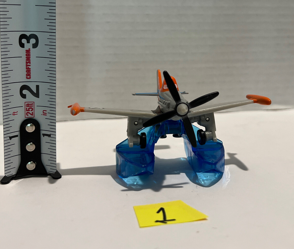 Disney Pixar Planes - Dusty D7 - Moving Propeller Mattel 2013 Toy 3 ...