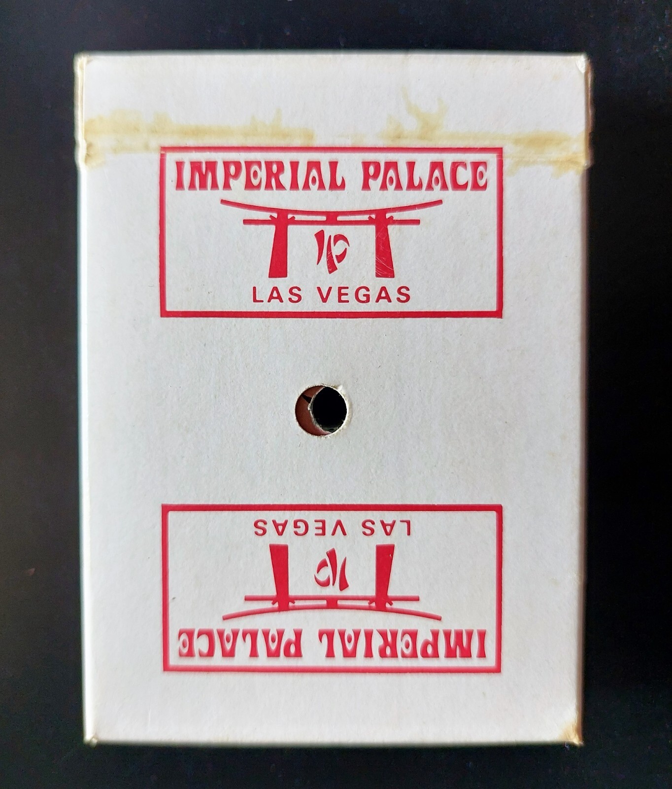 Vintage IMPERIAL PALACE Casino LAS VEGAS ~ HOYLE Playing Cards ~ White ...