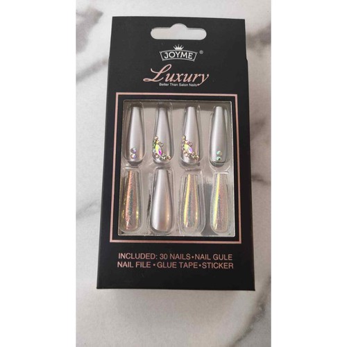 Press on nails with rhinestones | eBay
