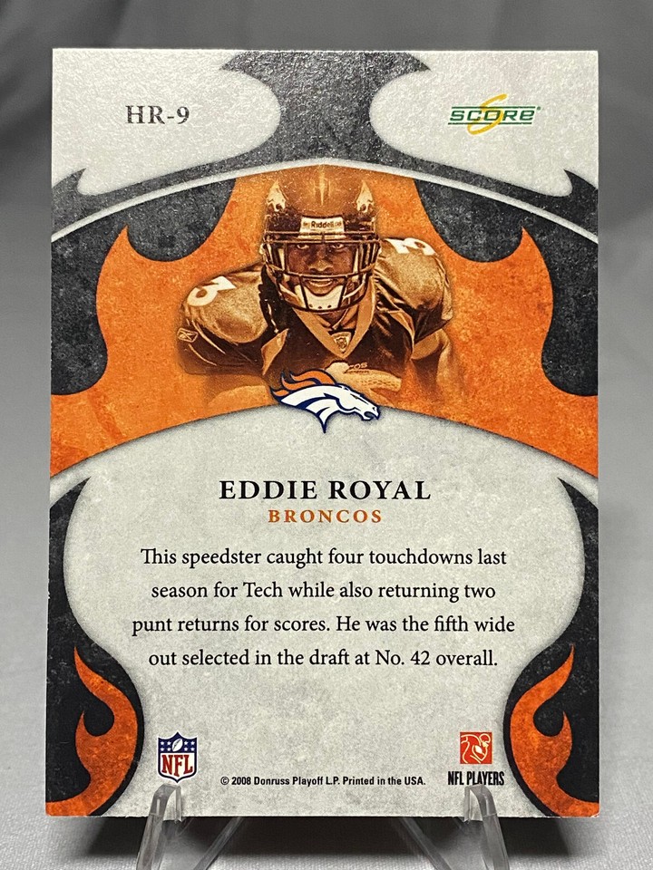 2008 Score - Hot Rookies Glossy #HR-9 Eddie Royal (RC) | eBay