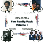 100% Cotton Family Pack Tommy, James & Faye, Terrence, Lewis (CD, 2001 ...
