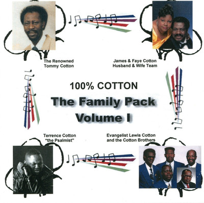 100% Cotton Family Pack Tommy, James & Faye, Terrence, Lewis (CD, 2001 ...