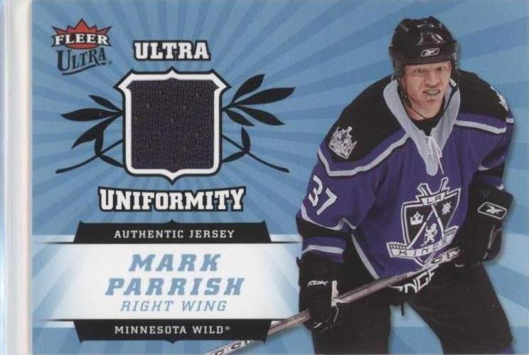 2006-07 Fleer Ultra - Uniformity Mark Parrish #U-MP (MEM) for sale ...
