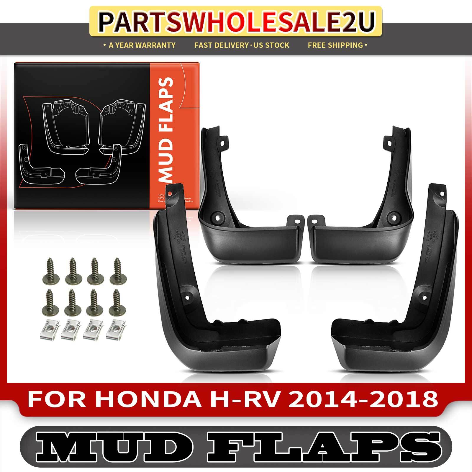 4x Splash Guards Mud Flaps Fender for Honda H-RV HRV 2016-2018 w ...