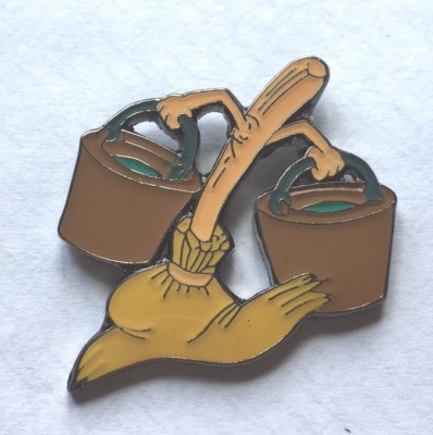 Disney Pin Badge DLR - Fantasia 2000 Sorcerer's Apprentice Smaller ...