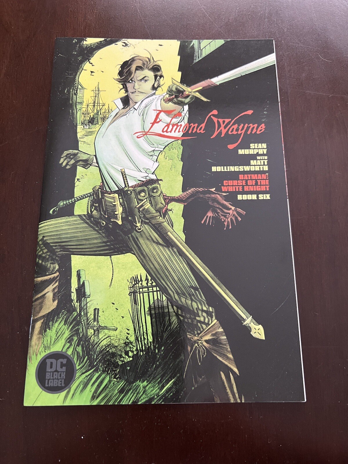 BATMAN CURSE OF THE WHITE KNIGHT #6B DC COMICS 2020 EDMOND VARIANT ...