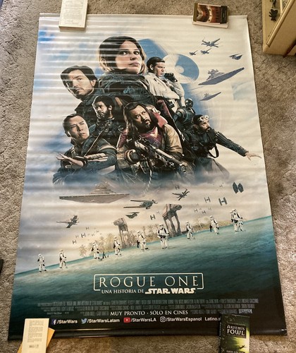 Star Wars Rogue One Banner Poster Jyn Erso Argentina 82x57 Inches | eBay