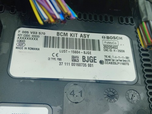 FORD KUGA BCM BODY CONTROL MODULE ECU LU5T-15604-BJGE MK3 2019-2025 | eBay