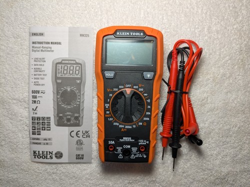 Klein Tools MM325 Digital Multimeter | eBay