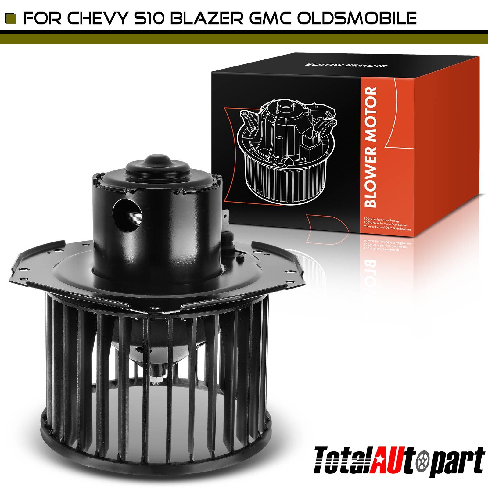 New Heater Blower Motor w/Wheel for Chevy S10 Blazer GMC Sonoma Jimmy ...