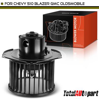 New Heater Blower Motor w/Wheel for Chevy S10 Blazer GMC Sonoma Jimmy ...