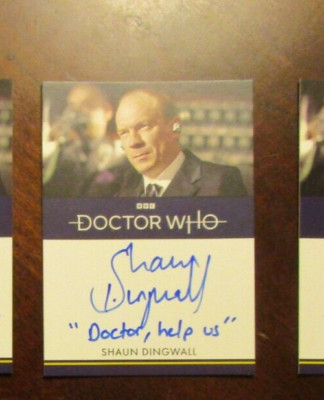 Doctor Who Series 1-4: Shaun Dingwall as Peter Tyler Inscription ...