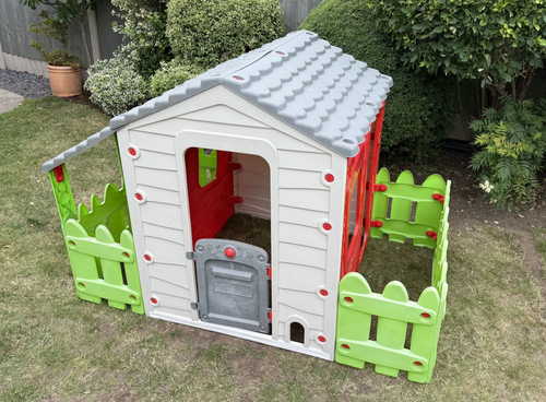 Chad Valley Farm House - Young Childrens Garden Playhouse | eBay UK