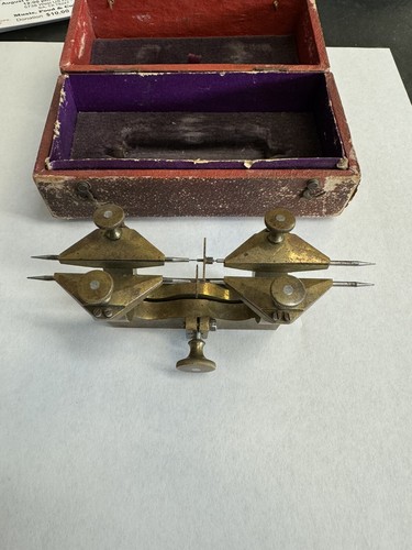 Vintage Antique Watchmakers Brass Depthing Tool Watch Making Repair | eBay