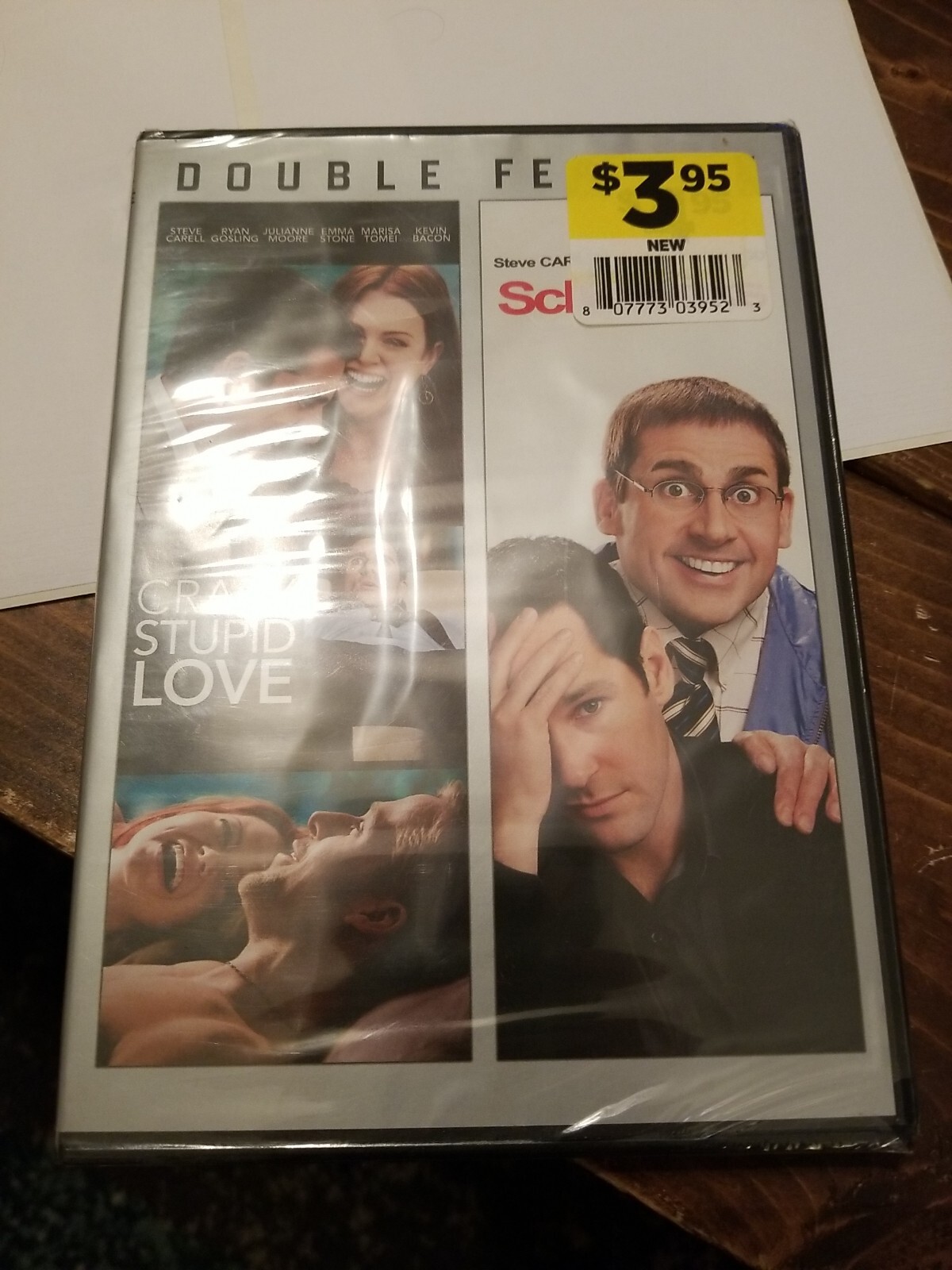 Crazy Stupid Love/ Dinner for Schmucks (DVD, 2014, 2-Disc Set) Double ...
