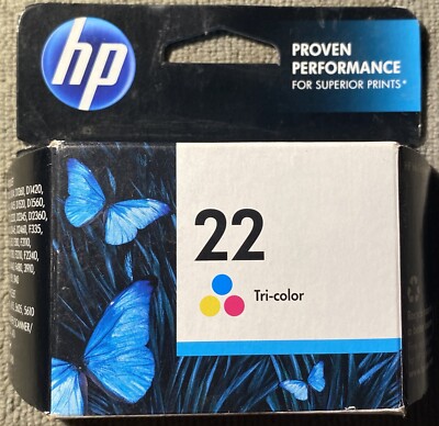 HP TRI Color Inkjet Printer Ink Cartridge 22 Apr 2013 | eBay
