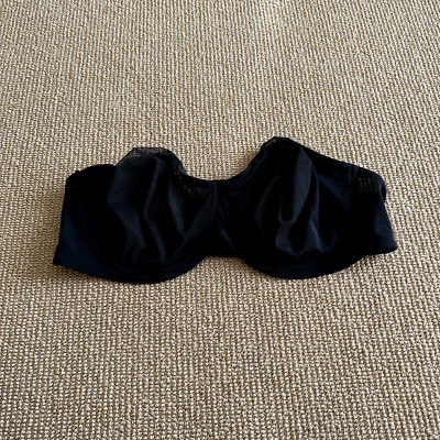 Skims Onyx Mesh Strapless Underwire Bra, Size 44D NWT | eBay