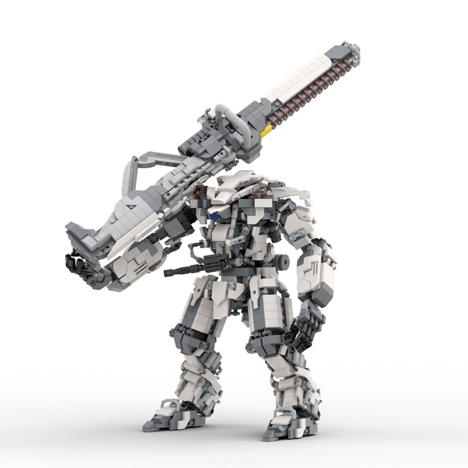 YOUFOY Robot MK17 Mech Building Blocks Toys Set for Collection 1603 ...