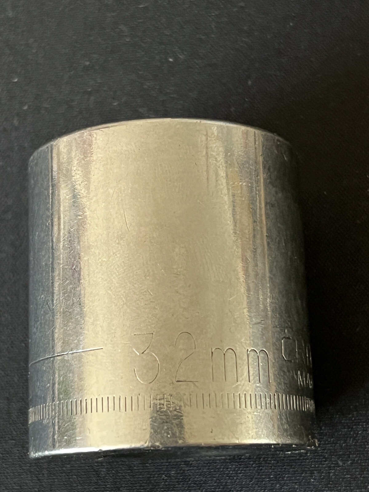 Craftsman Vintage 1/2" Drive, 32MM, 12 Point, Shallow Socket, Metric ...