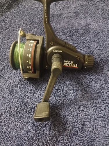 Mitchell 1160 G Reel Spinning Reel Rear Drag Fishing | eBay