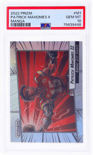 2022 Panini Prizm Patrick Mahomes II Manga Prizm #1 PSA 10 | eBay