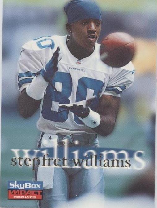 1996 Skybox Impact Rookies - Stepfret Williams #18 (RC) for sale online ...