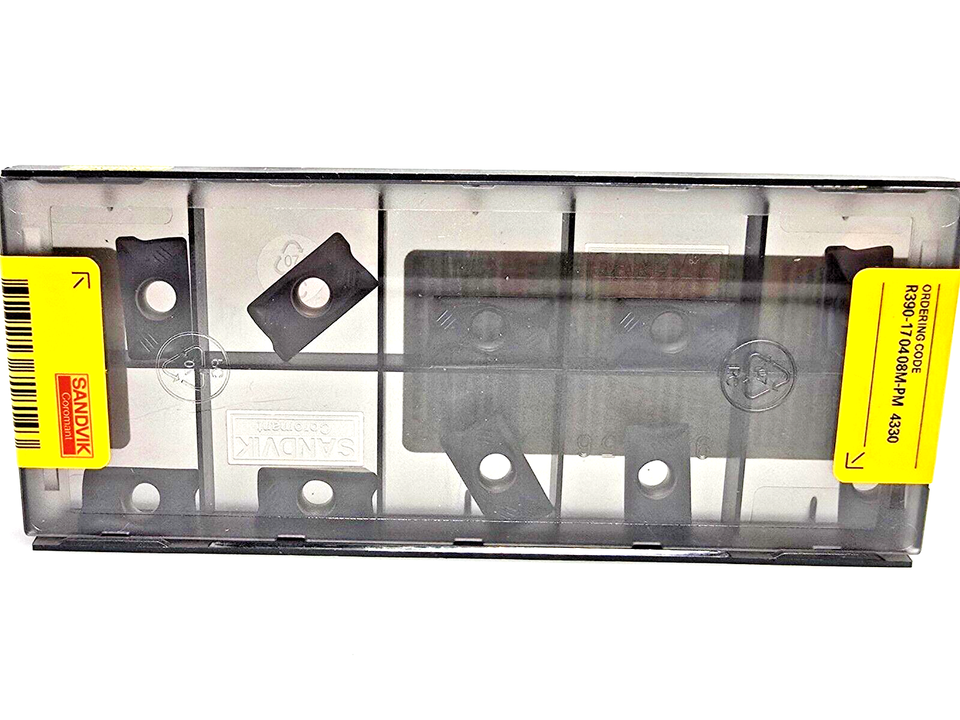 Sandvik Coromant R390-17 04 08M-PM 4330 Carbide Inserts (Box of 10 ...