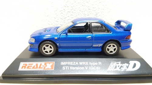 1/72 Real-X Initial D SUBARU IMPREZA WRX STI GC8 BUNTA diecast car ...
