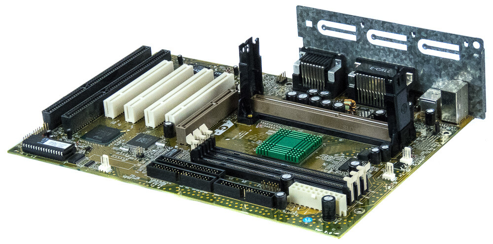 Motherboard CHAINTECH 6BTA2-H103N Slot 1 3x DDR AGP 4x PCI 2x Isa | eBay