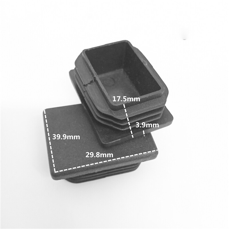 Rectangular - Square Tube Inserts Plastic End Caps Blanking Plugs ...