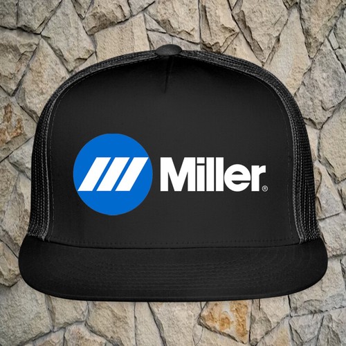 Miller Welding Equipment Black Trucker Hat Cap Adult Size | eBay